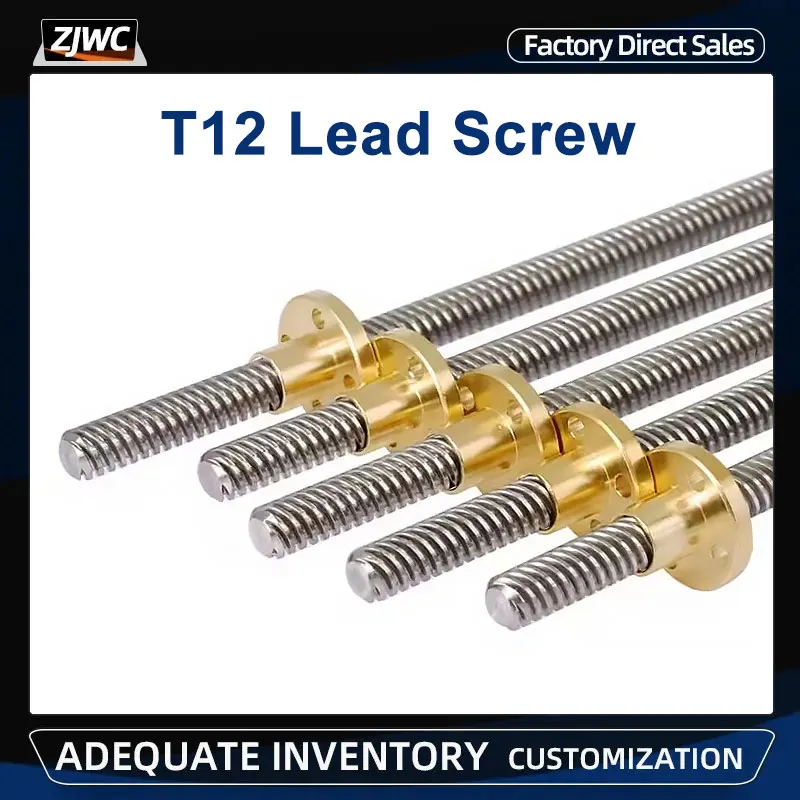 304-Stainless-steel-T12-Screw-Length-100-200-300-400-500-600-700-800 ...