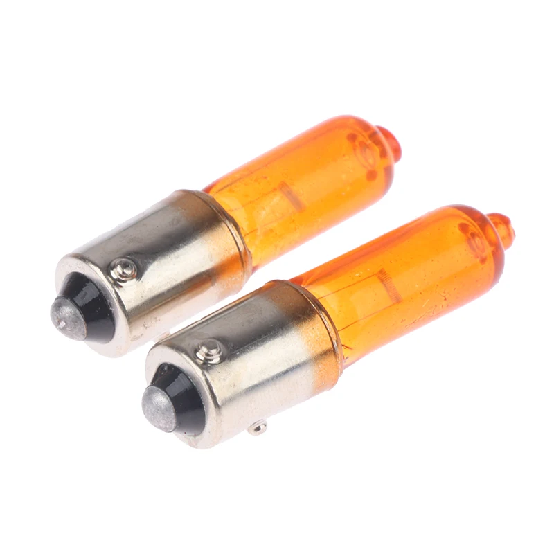 2Pcs-Amber-Light-Bulbs-Universal-12v-21w-Auto-Car-Motorcycle-Motorbike ...