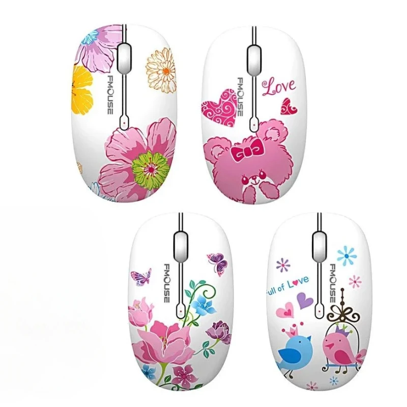 1-Pc-Wireless-Mouse-for-Apple-Lenovo-Creative-Cartoon-Mute-Water ...