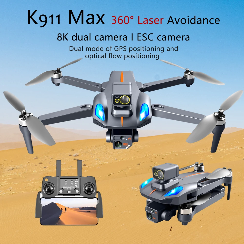 K911-MAX-GPS-Drone-8K-Professional-360-Obstacle-Avoidance-Dual-HD-Camera-Brushless-Motor ...