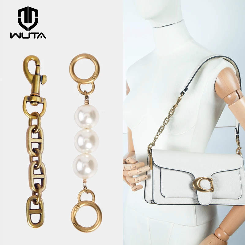 Correa de cadena para For Coach bolso de perlas WUTA para extensor de ...