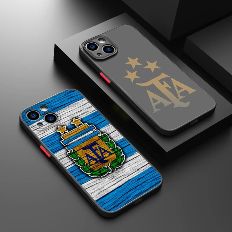 Football-Argentina-Logo-Art-Phone-Case-For-iPhone-15-14-13-12-11-Pro ...
