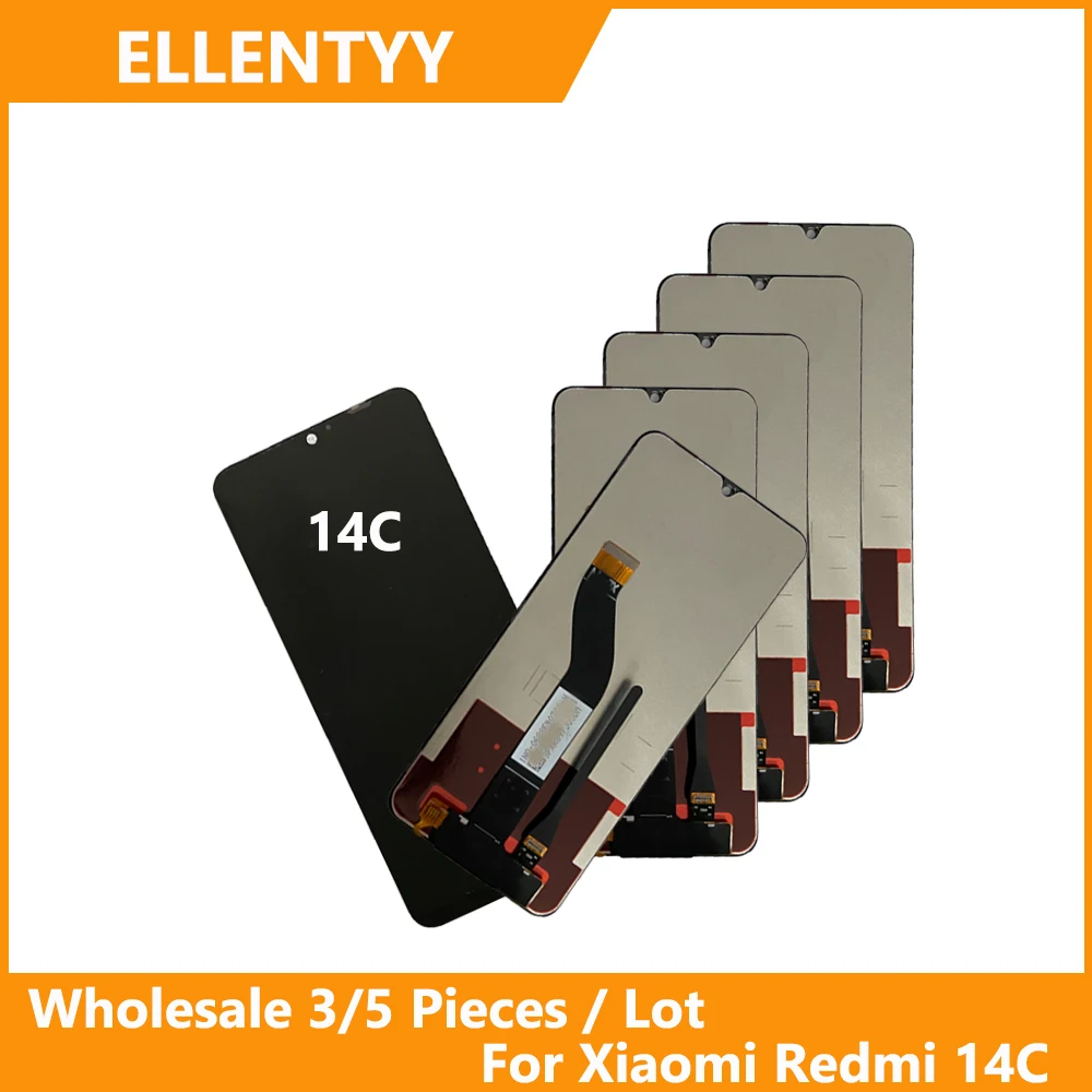 Wholesale 3/5 pieces / Lot High Quality For Xiaomi Redmi 14C Touch ...