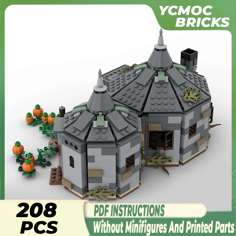 Magical School Movies Model Moc Building Bricks Detachable Rear Wall ...