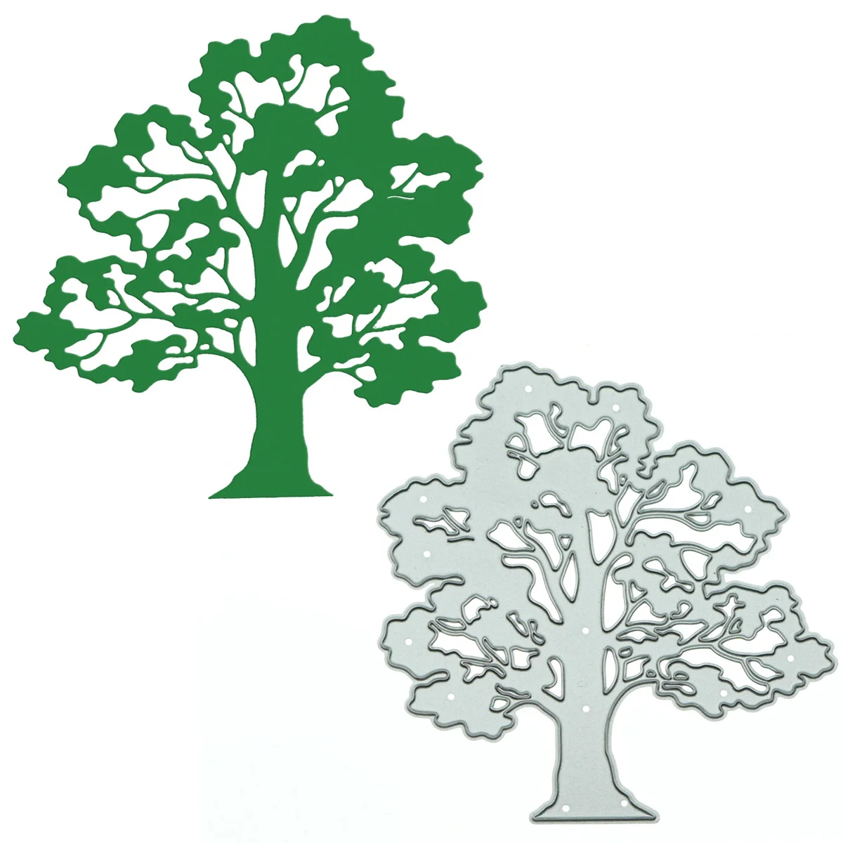 For Scrapbooking Die Cut Lush Tree Pattern DIY Handcraft Paper Art Work ...