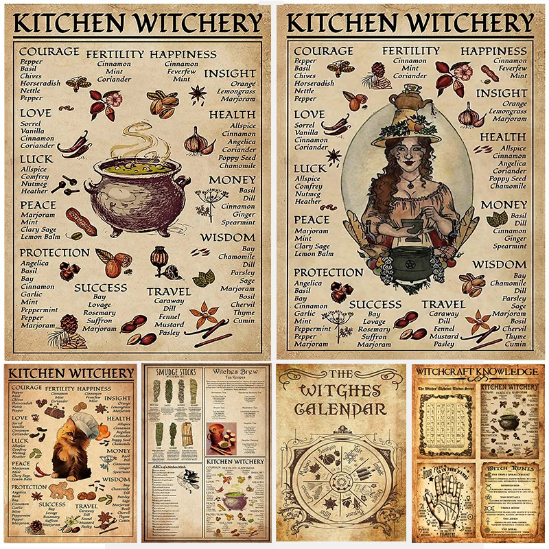 Posters Prints Witch | Funny Pictures Witches | Painting Poster Witch ...