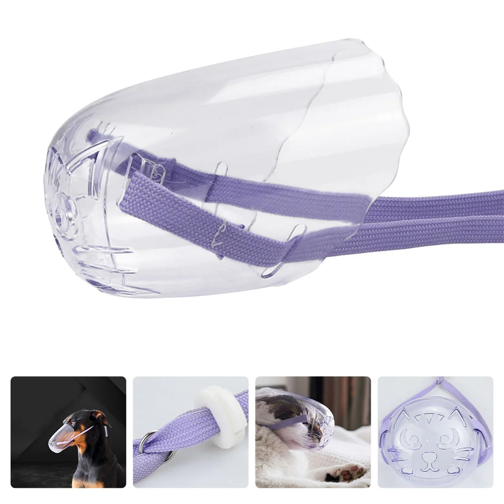 Muzzle Cat Mouth Mask Dog Cover Grooming Puppy Pet Anti Guard ...