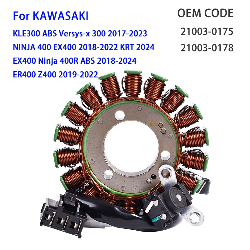 For KAWASAKI NINJA 400 R EX400 KRT 2018-2024 ER400 Z400 KLE300 Versys-x ...