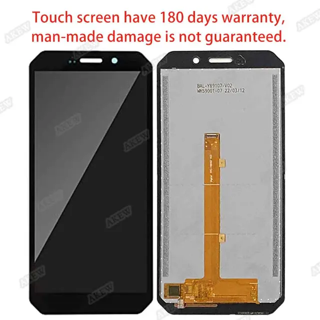 Original For DOOGEE S61 LCD Display Screen 100% Test Doogee S61 Pro ...
