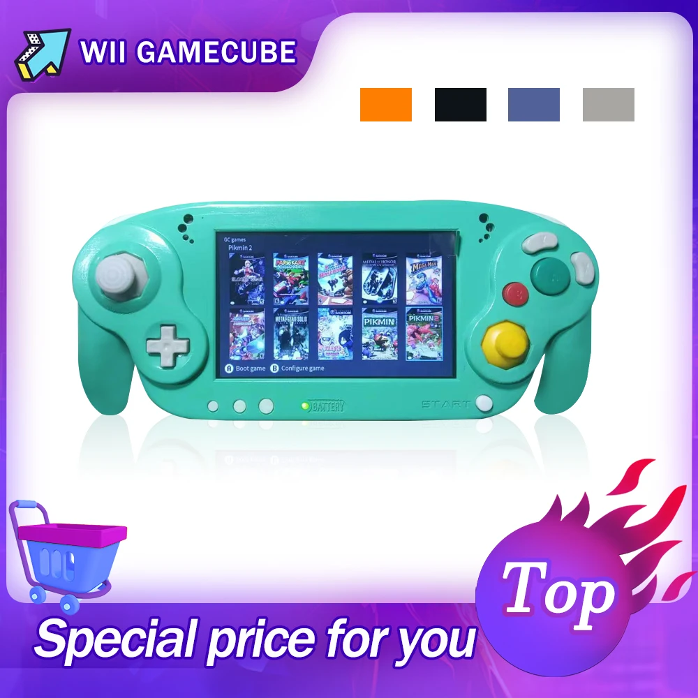 5-inch-IPS-Screen-Game-Console-for-Nintendo-Wii-Gamecube-Portable ...