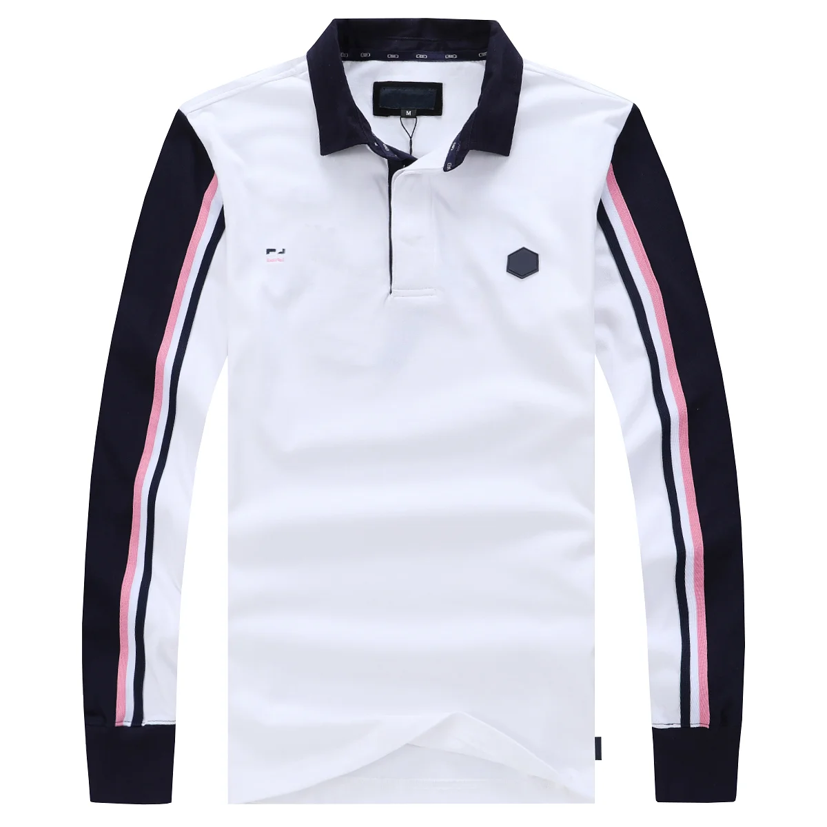 New-Men-s-Polos-Long-Sleeved-Casual-Straight-Autumn-Fashion-Big-Back ...