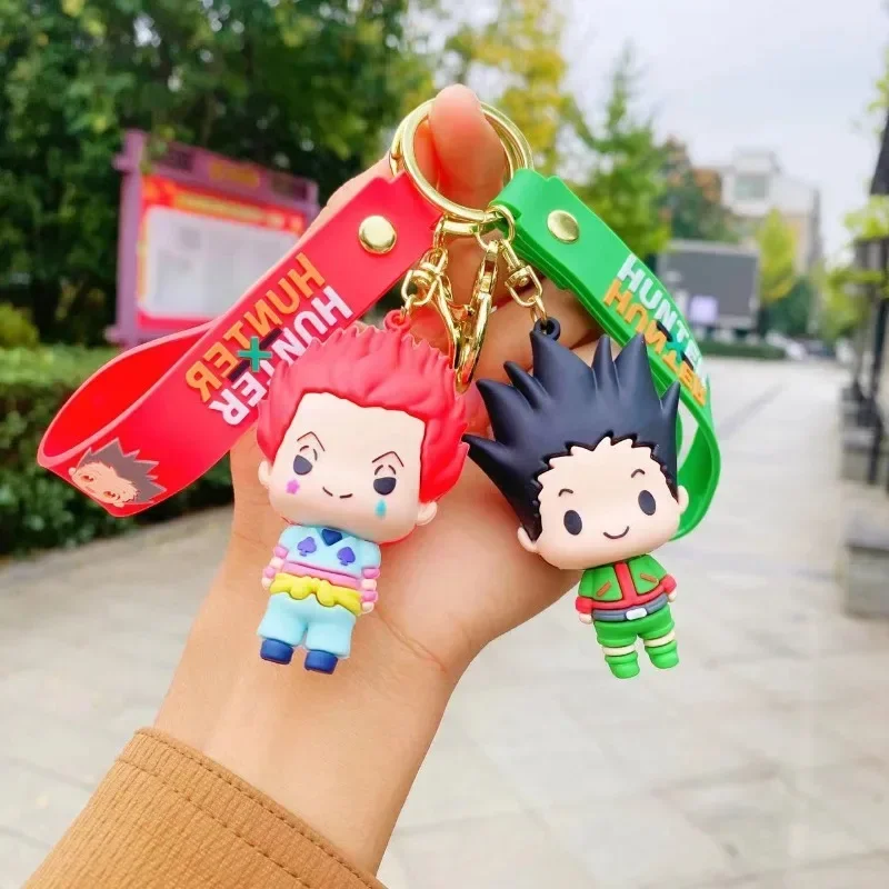 Cute-Keychain-for-Car-Keys-Hunter-X-Hunter-Anime-Kurapika-Hisoka-Killua ...