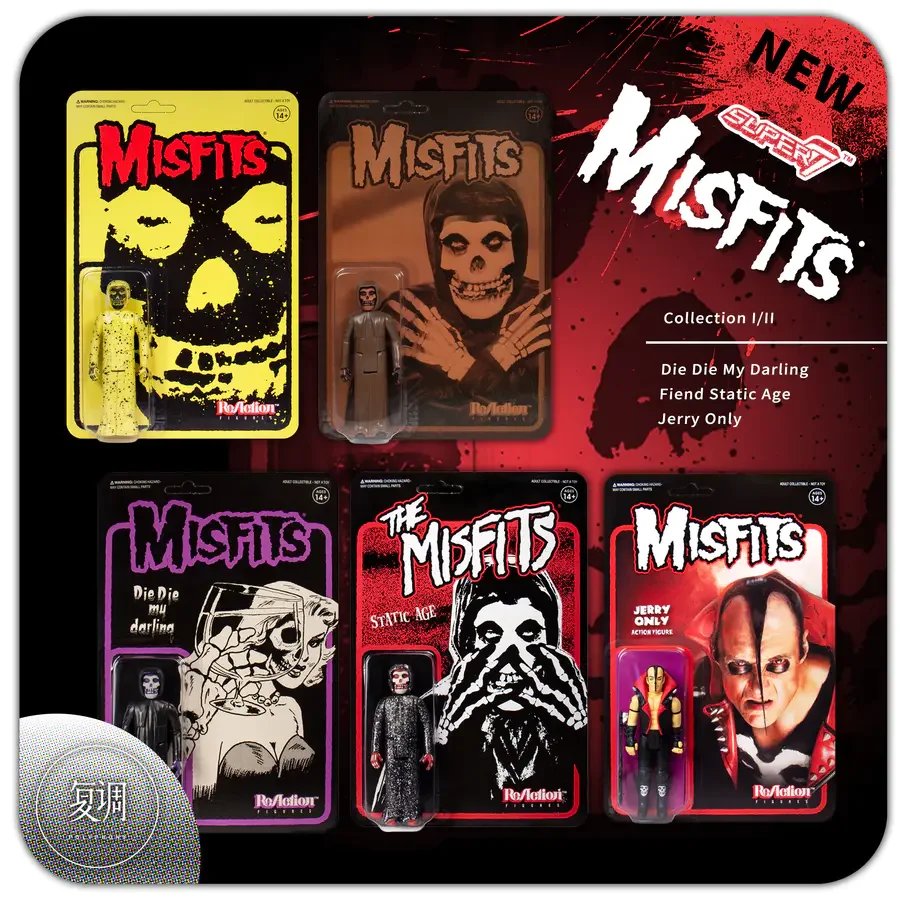 In-Stock-Super7-Misfits-ReAction-Figure-Wave-1-Music-Band-Toy-Anime ...