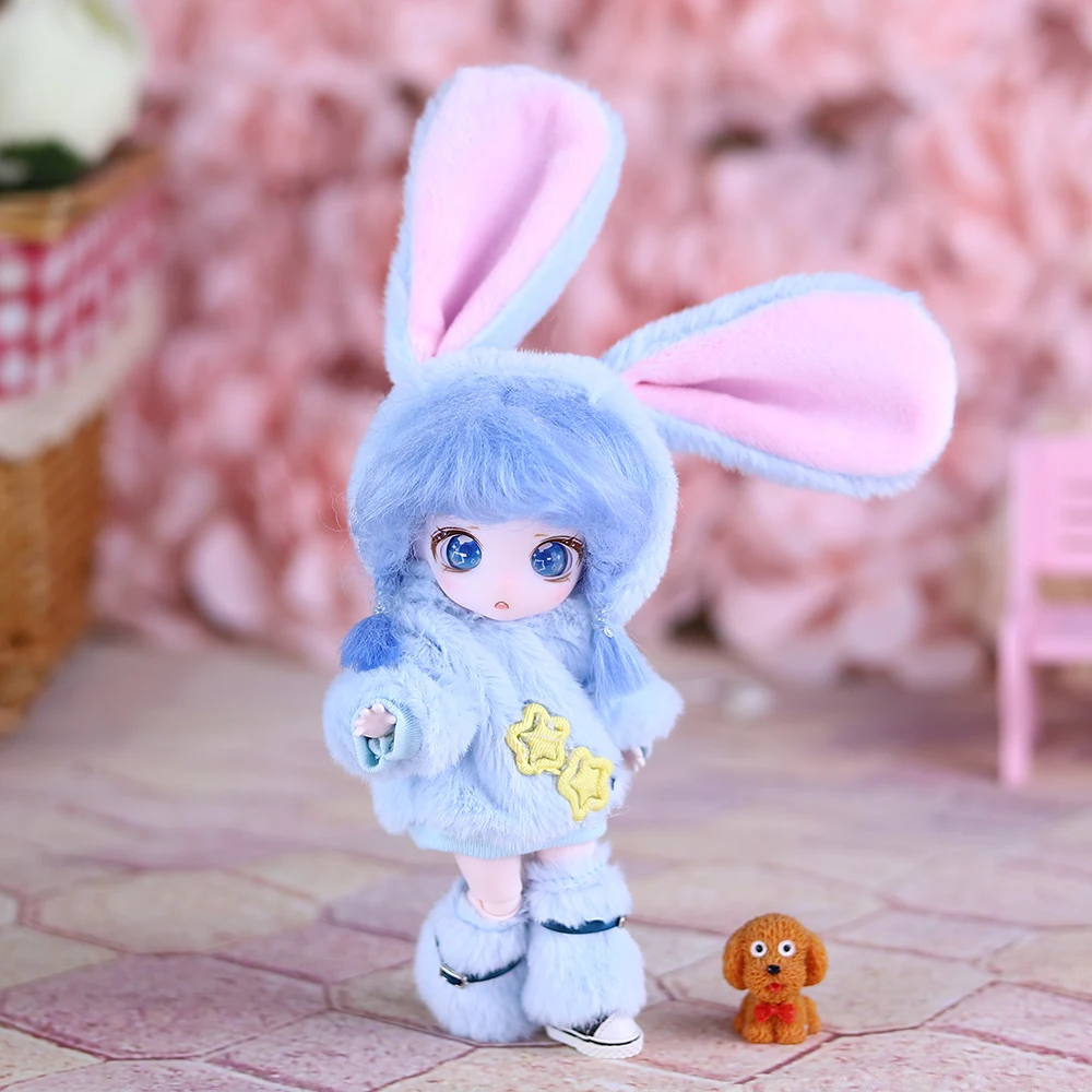 DBS-Dream-Fairy-BJD-OB11-MAYTREE-Doll-Rabbit-Set-Kawaii-1-8-Doll ...