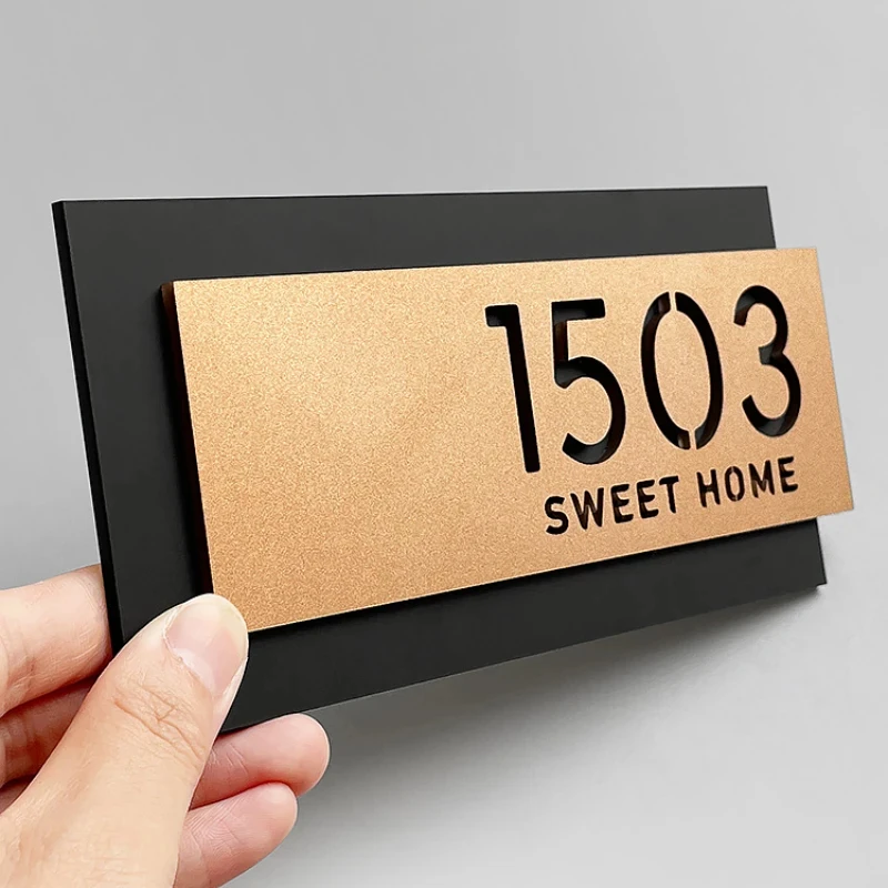 Home-Customized-Entry-Door-Customized-House-Number-Dormitory ...