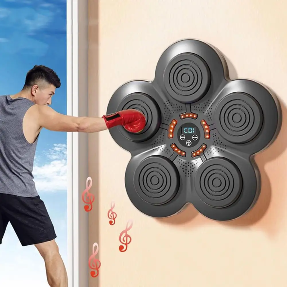 Smart-Bluetooth-compatible-Music-Boxing-Machine-Speed-Adjustable-Wall ...
