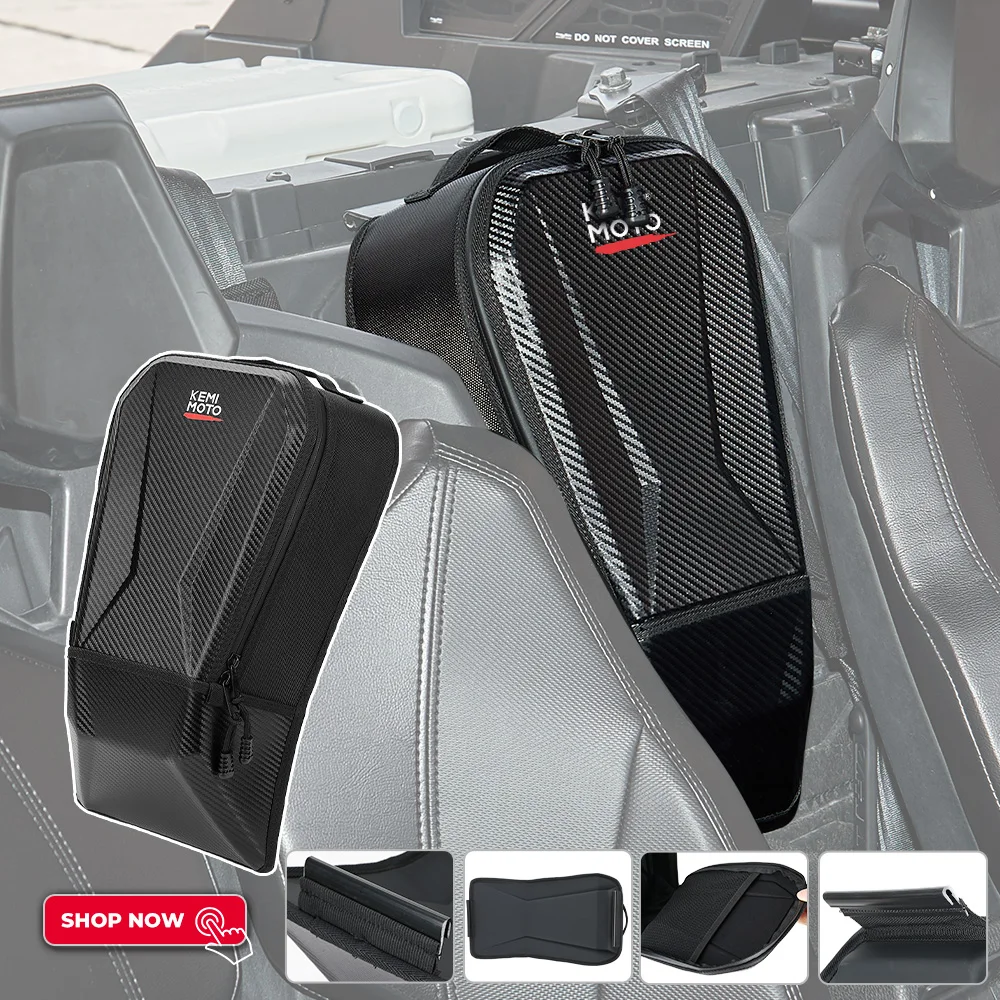 Upgrade-Seat-Center-Shoulder-Console-Storage-Bag-For-Can-am-Maverick-X3 ...