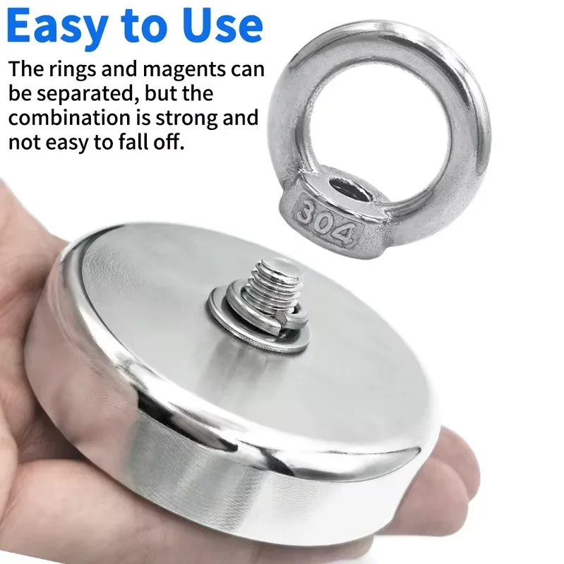 D16-D42mm-Super-Strong-Neodymium-Fishing-Magnet-N52-Heavy-Duty-Rare ...