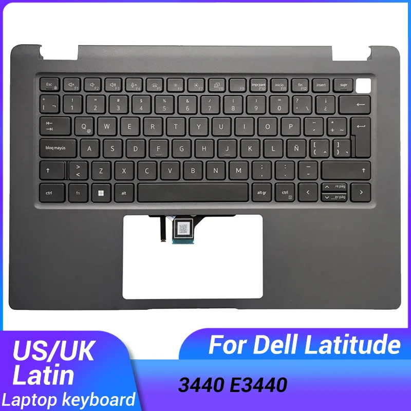 New For Dell Latitude 3440 E3440 US/UK/Spanish Latin Laptop Keyboard ...