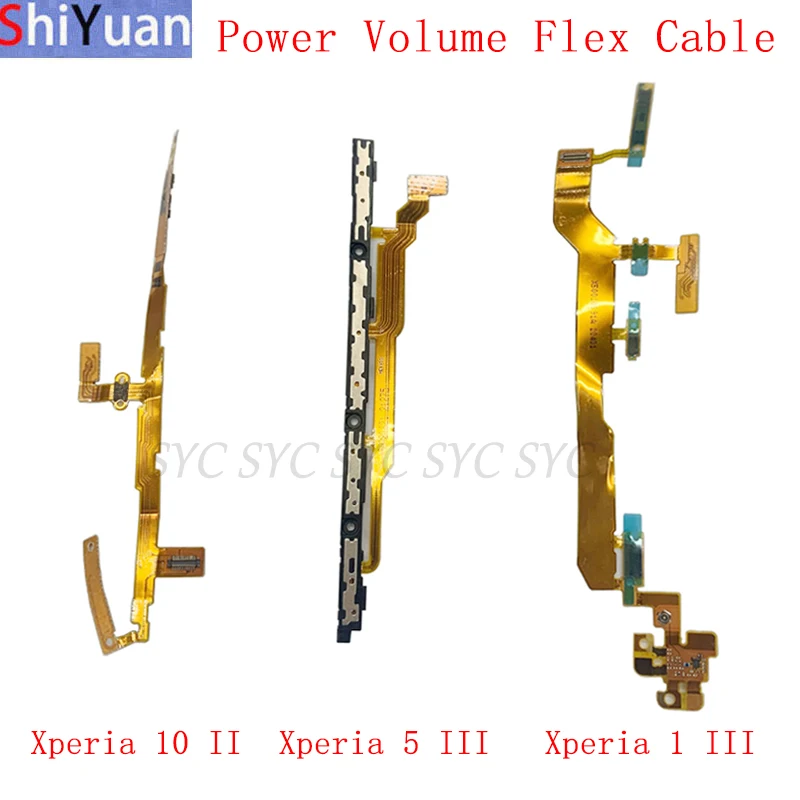 Power-On-Off-Button-Volume-Switch-Control-Flex-Cable-For-Sony-Xperia-10 ...
