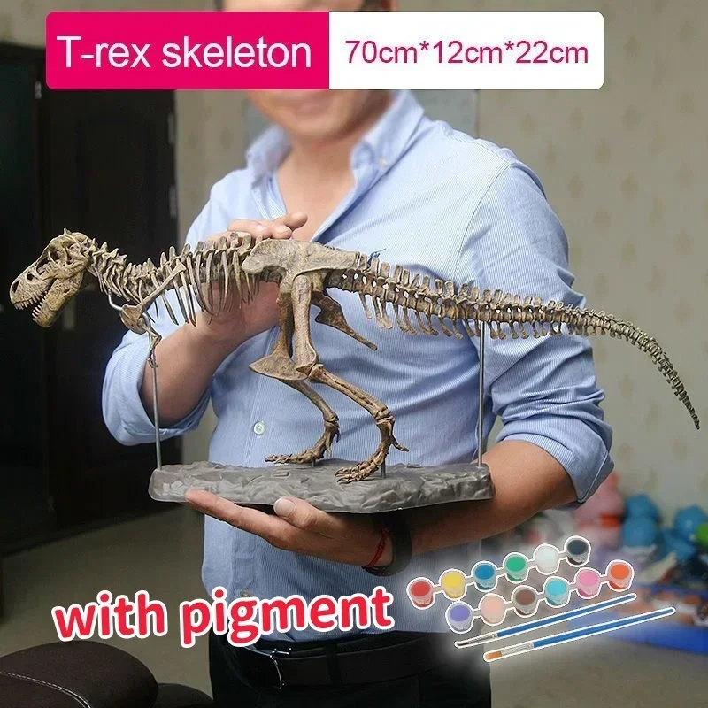 Big-Simulation-Dinosaur-Skeleton-Toys-Kits-T-Rex-Body-Model-Jurass-Dino ...