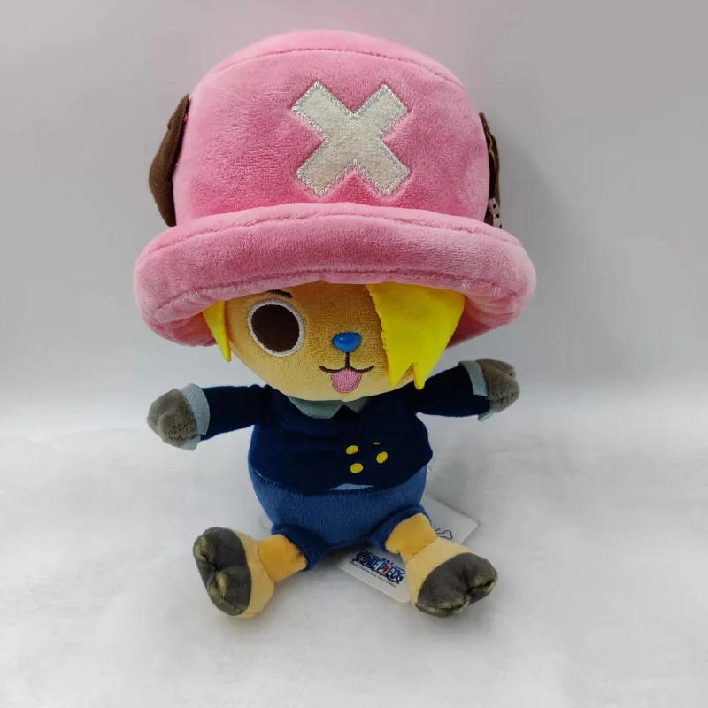 Anime uma peça bonito tony chopper sanji padrão recheado brinquedo de ...