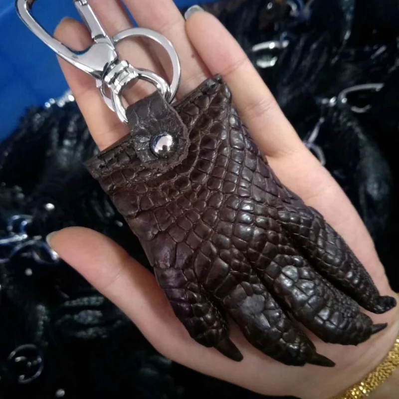 Keychains Crocodile Leather | Crocodile Key Chain Leather | Crocodile ...