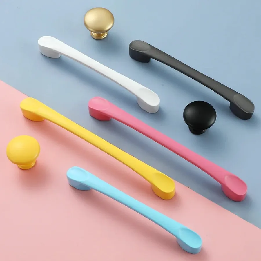 Modern-Simple-Style-Furniture-Handles-Macaron-Color-Handles-for ...