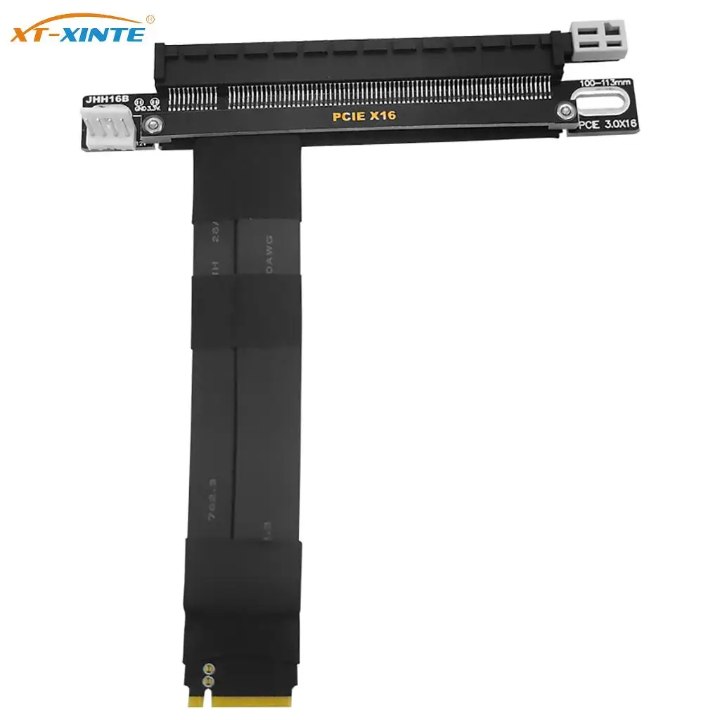 M.2 M Key to PCIe X16 NVME-compatible to PCI-E 16x Extension Adapter ...