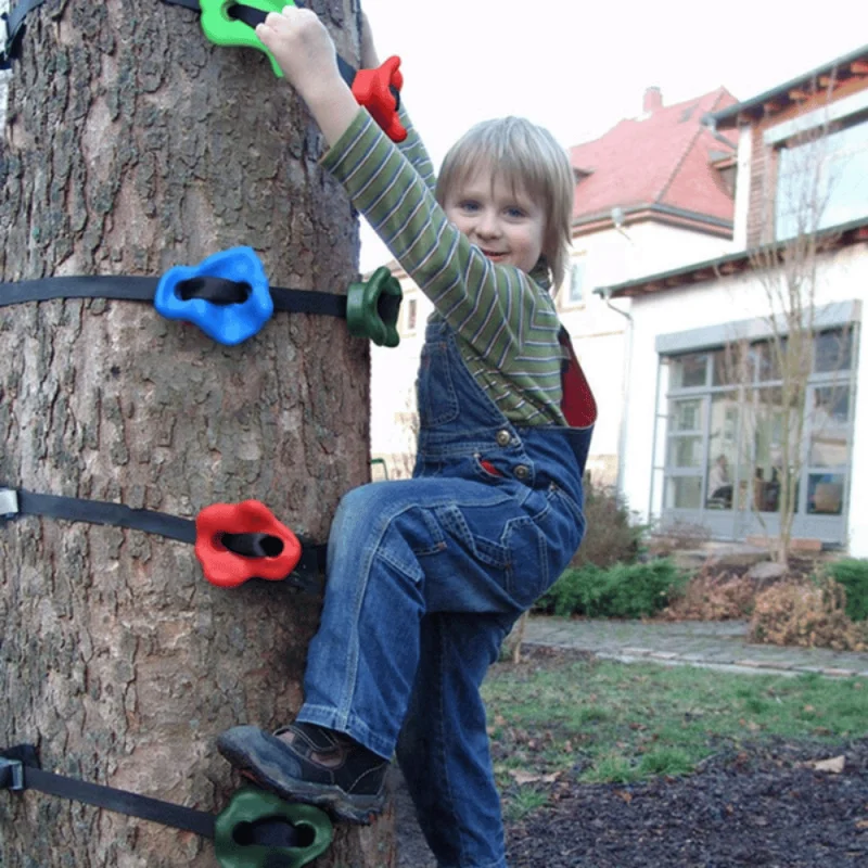 Kids-Backyard-Rockclimbing-Kit-Coordinate-Fitness-Children-Climb-Trees ...