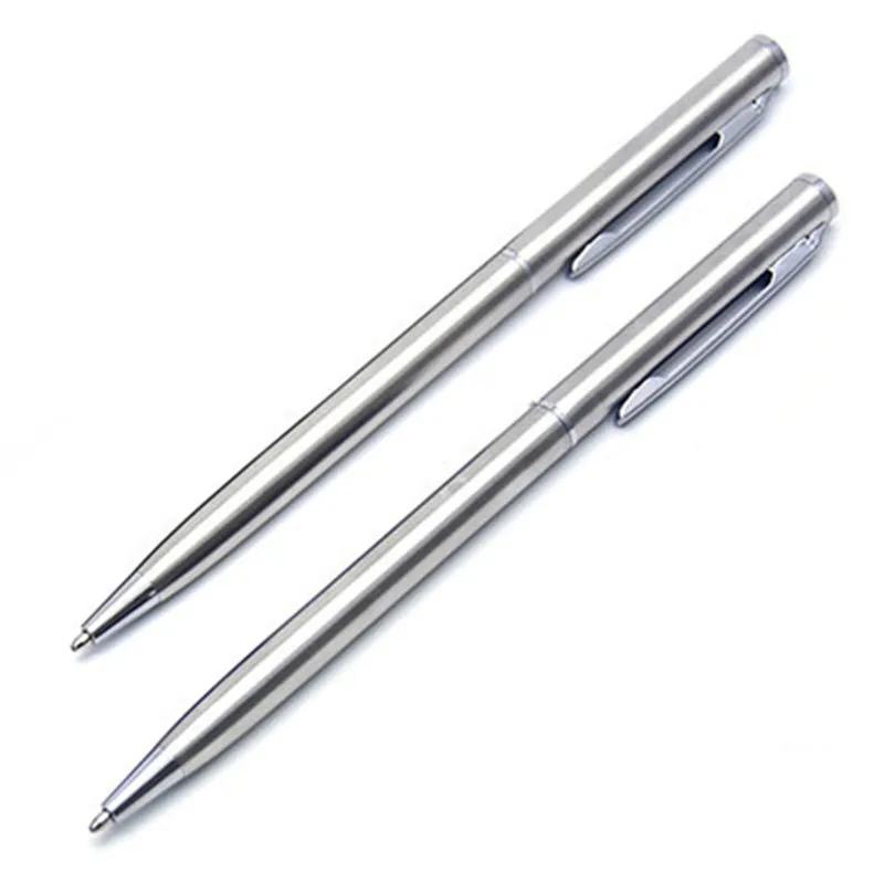 Stainless-Steel-Ball-Point-Pen-Small-Rotating-Ball-Point-Pen-10cm-Metal ...