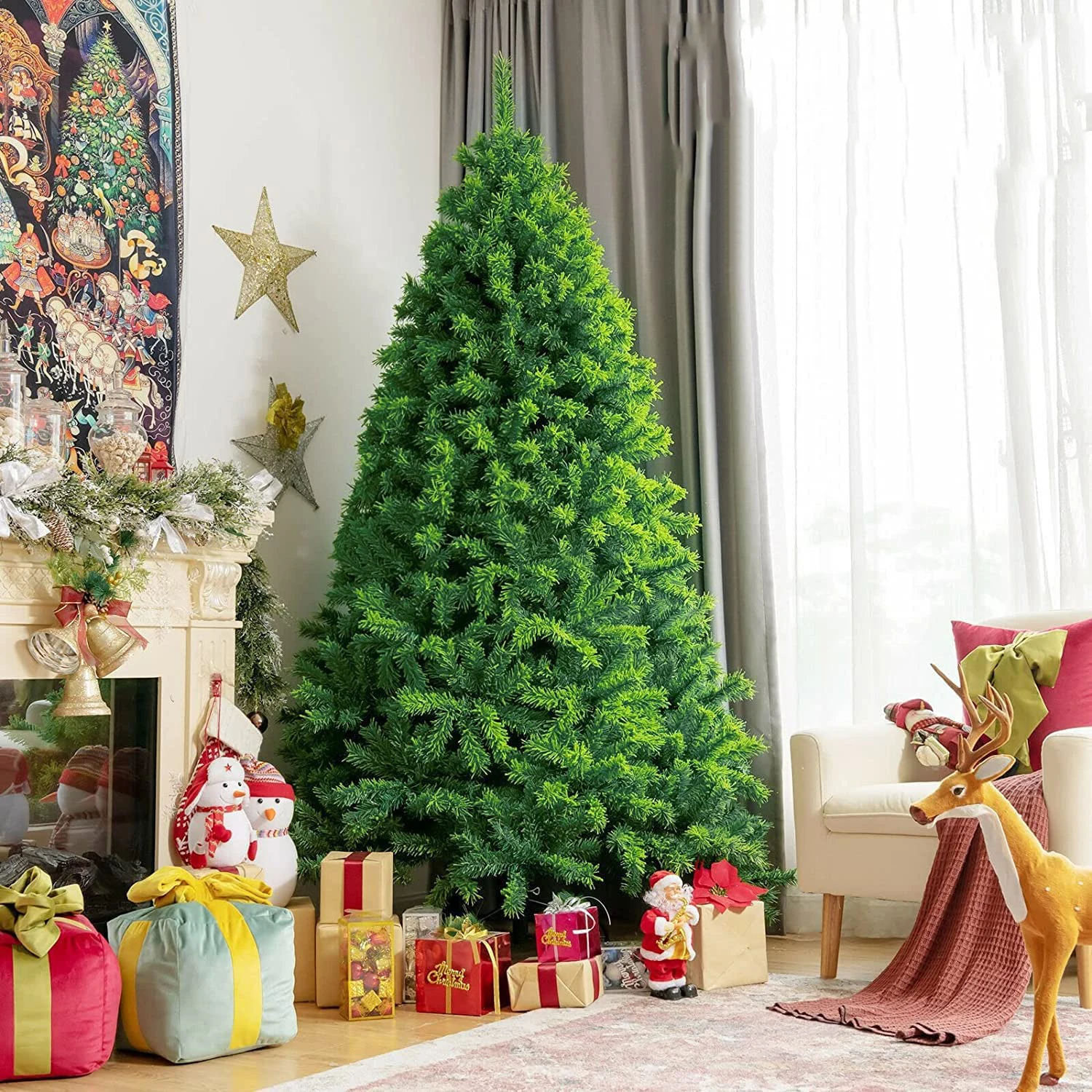 Christmas-Tree-Home-Decoration-Outdoor-Indoor-PVC-Material-Reusable ...