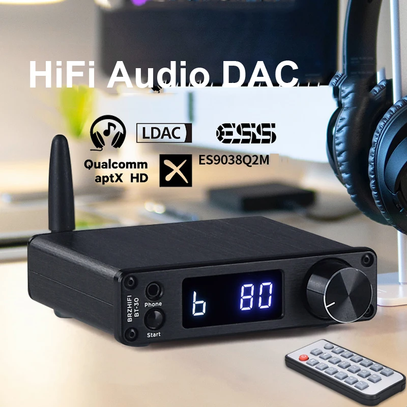 ESS-ES9038Q2M-DAC-QCC5125-JRC5532DD-Bluetooth-DAC-Board-APTX-HD-LDAC ...