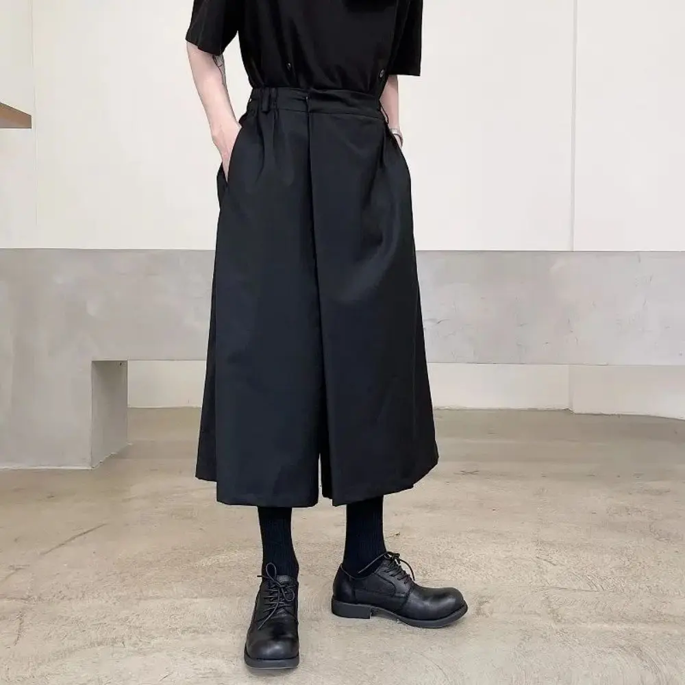 Men-s-Causal-Wide-Leg-Pants-Loose-Fashion-Straight-Trousers-New ...