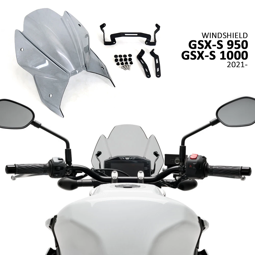 GSXS1000 Windscreen Motorcycle Windshield For Suzuki GSX-S1000 GSX-S950 ...