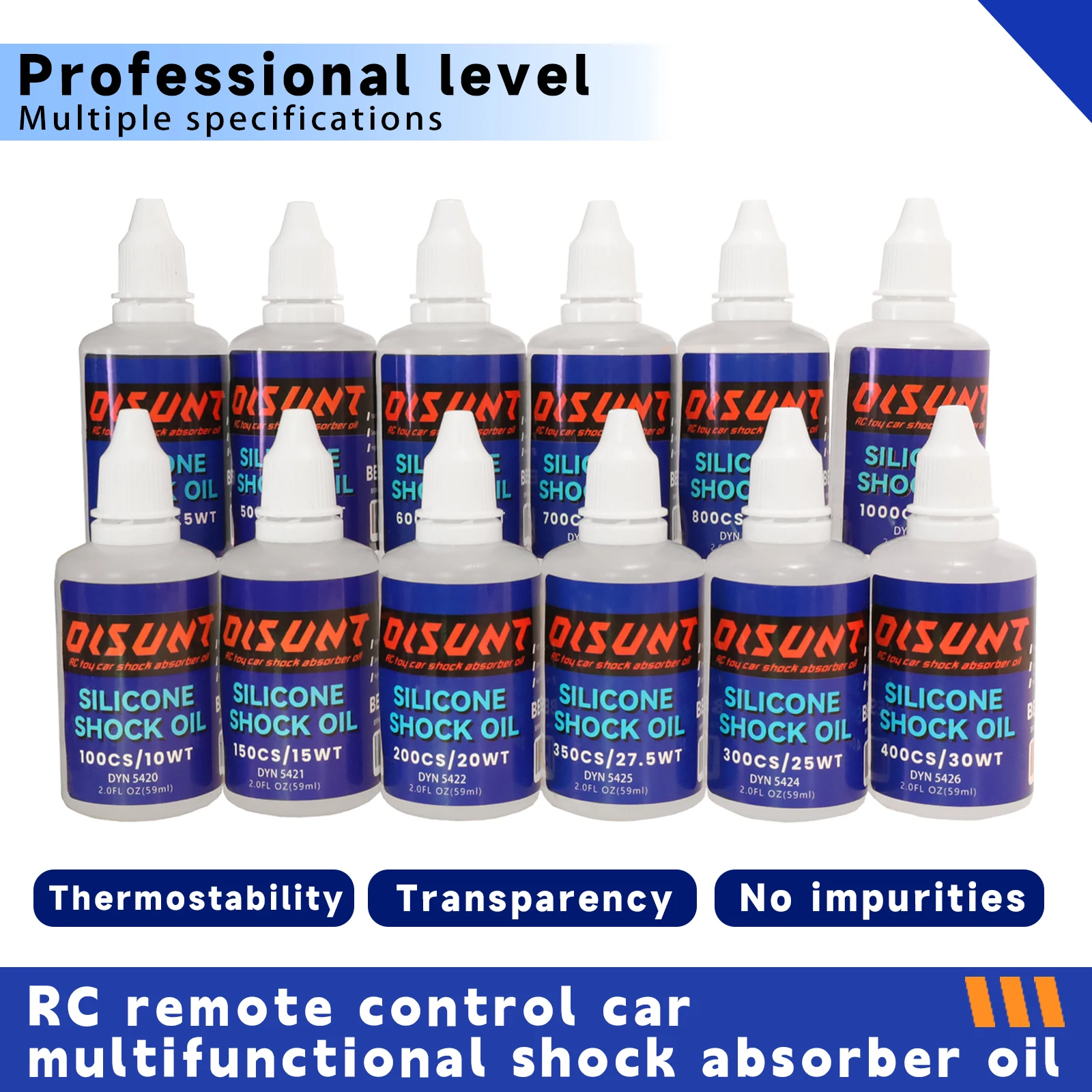 59ml 10WT~80WT Shock Absorber Oil Differential Oil Lubricant for RC ...
