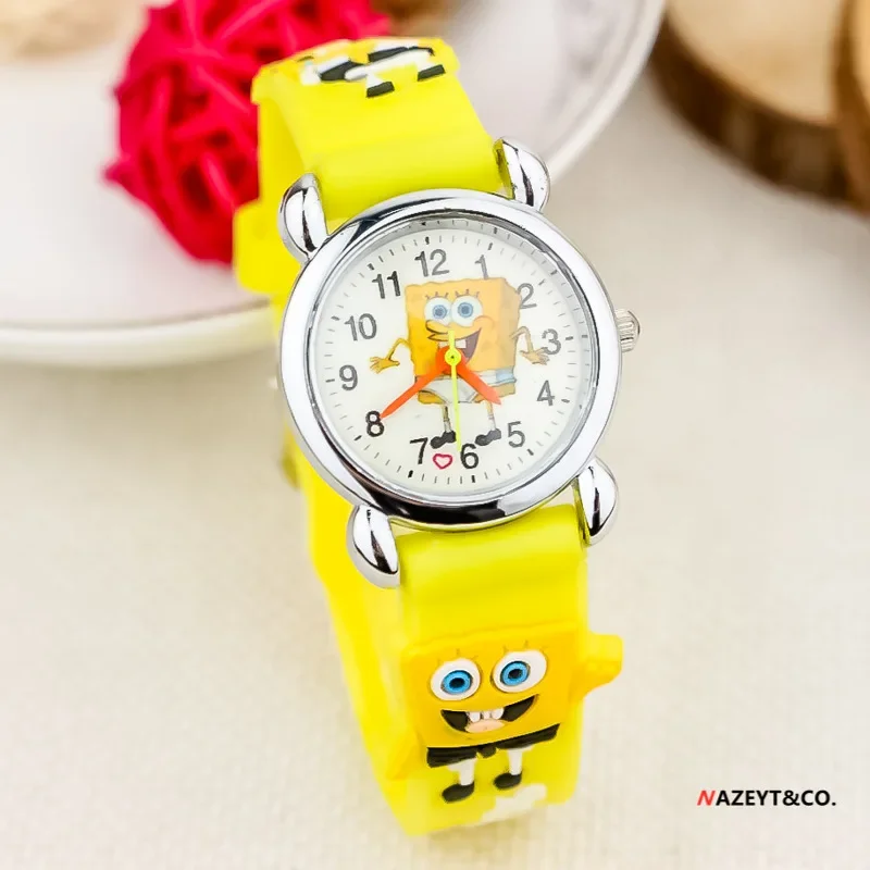 New-SpongeBob-SquarePants-Children-s-Watch-Anime-Characters-3D-Cartoon ...