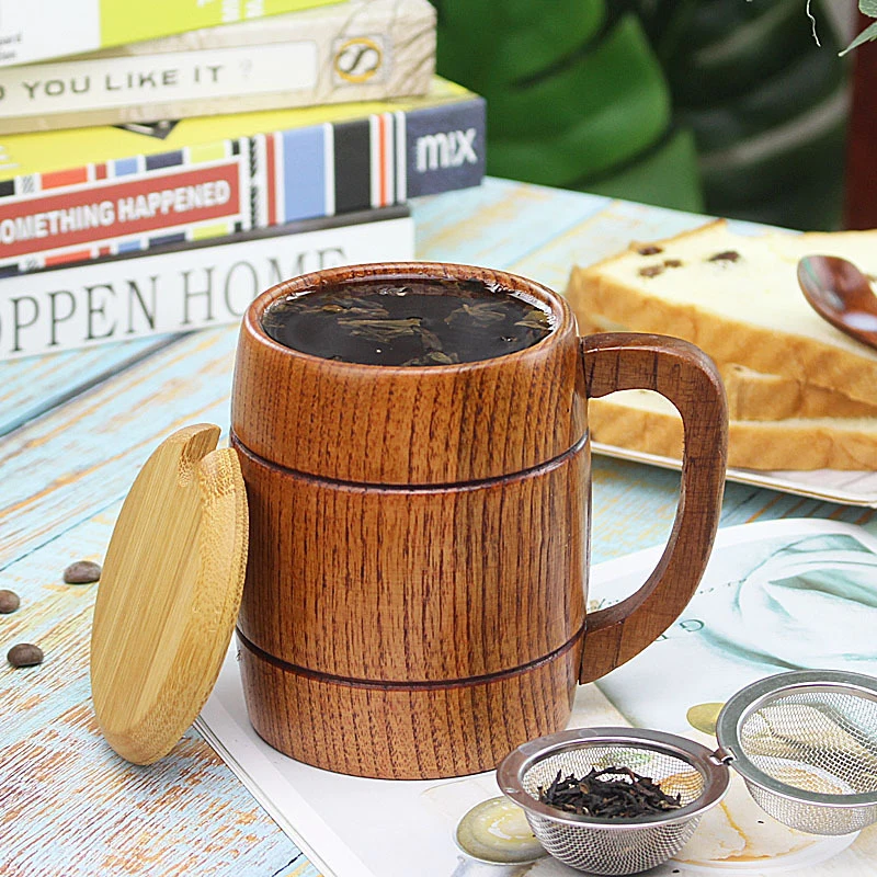 320ml-Jujube-Beer-Wooden-Mug-Personality-Bar-Living-Room-With-Handle ...