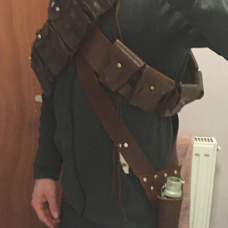 Steampunk Fantastic Jawa Droid Caller Holster Thief Cosplay Costume ...