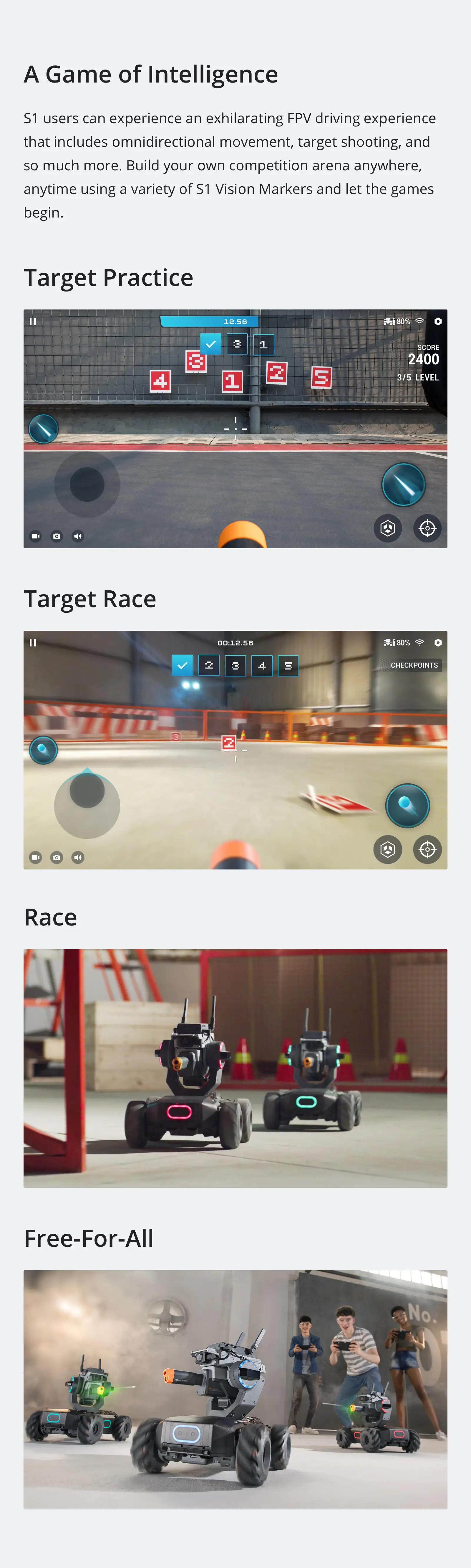 DJI Intelligent Educational Robot RoboMaster S1 With Programming and AI Features – SmeshMega.com