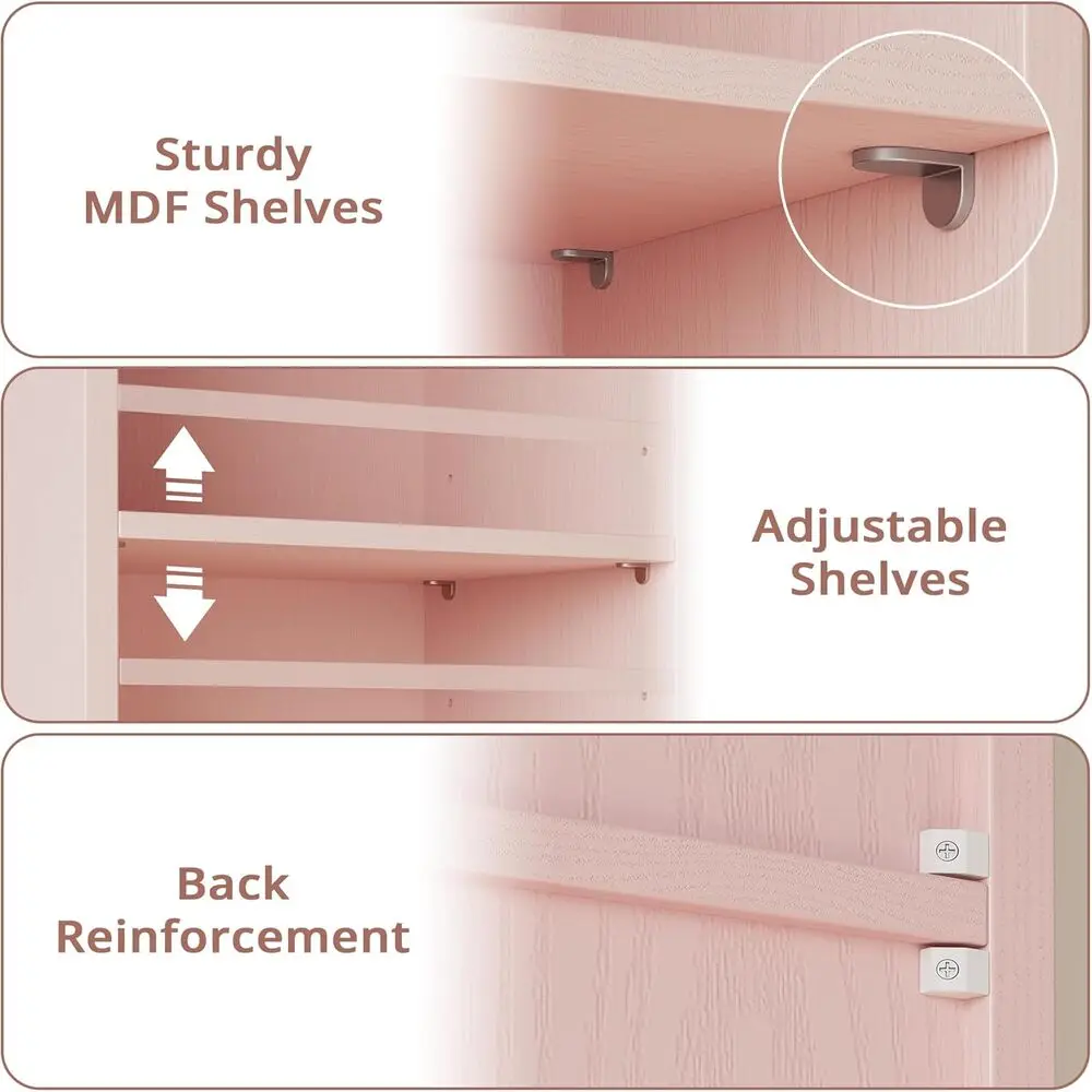 Tall Narrow 8-Tier Corner Bookshelf – Modern Mood Living