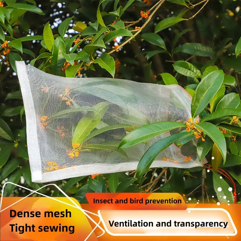 Nylon-Insect-Mosquito-Proof-Net-Bags-Flower-Seed-Vegetable-Protection ...