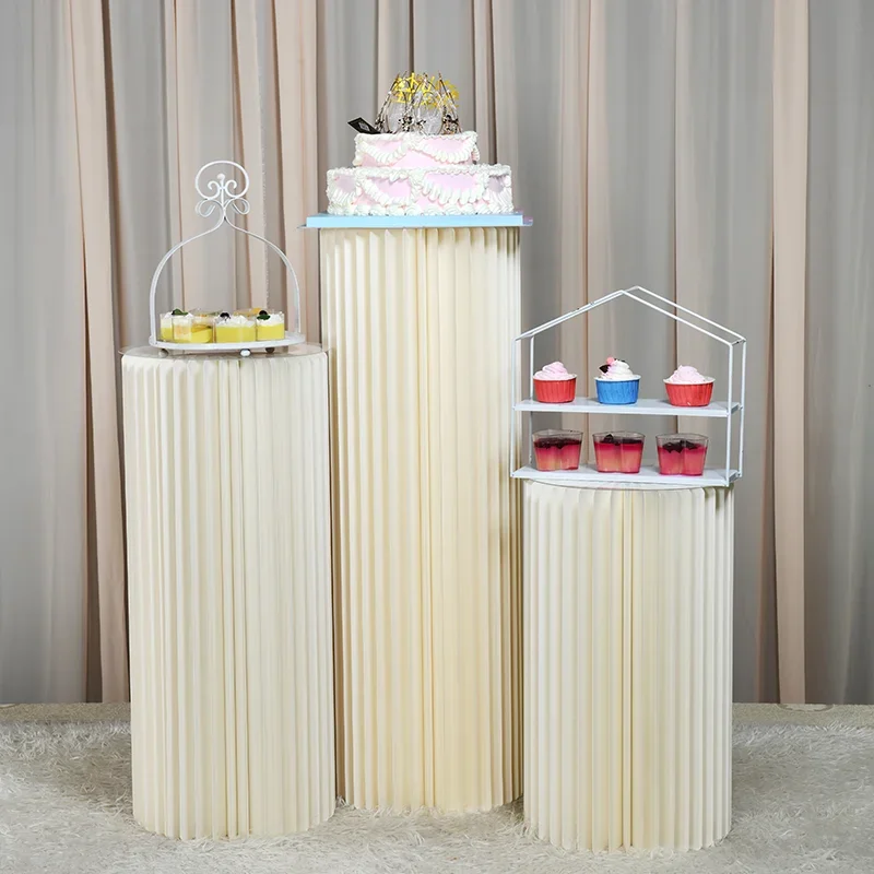 Cylinder-Stands-Party-Cardboard-Cylinder-Tables-Cake-Stands-Wedding ...