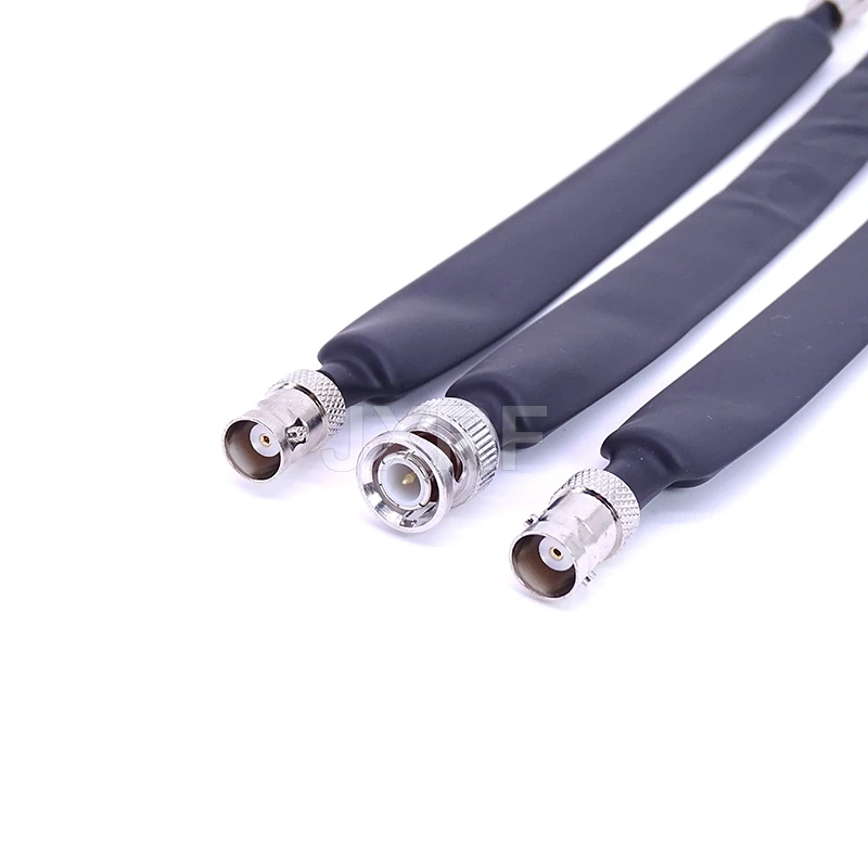 BNC to BNC Flat Cable Door Pass Window Pass Adapter RF Coaxial Flat ...