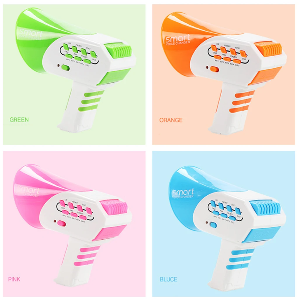 Magic-Megaphone-Toy-para-crian-as-Mini-Voice-Changer-Toy-7-Modos-de-Voz ...