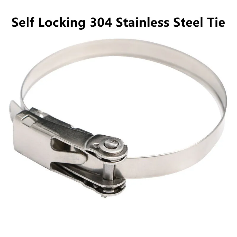 Cover-Self-locking-Strong-304-Stainless-Steel-Strap-Buckle-Ratchet ...