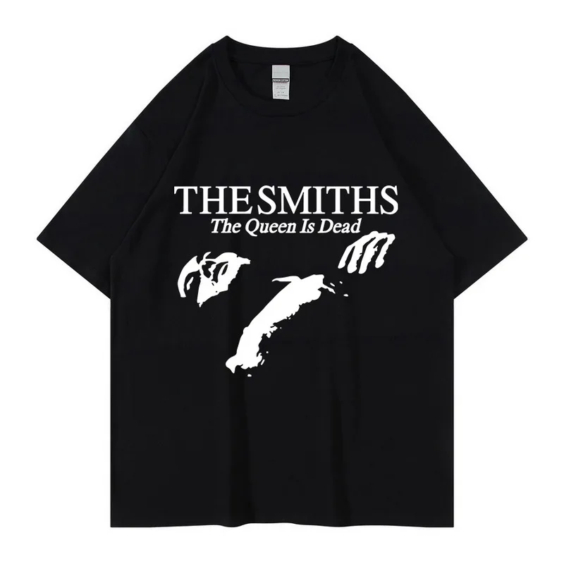 Men-Cotton-T-Shirt-Summer-Tops-The-Smiths-The-Queen-Is-Dead-T-Shirt ...