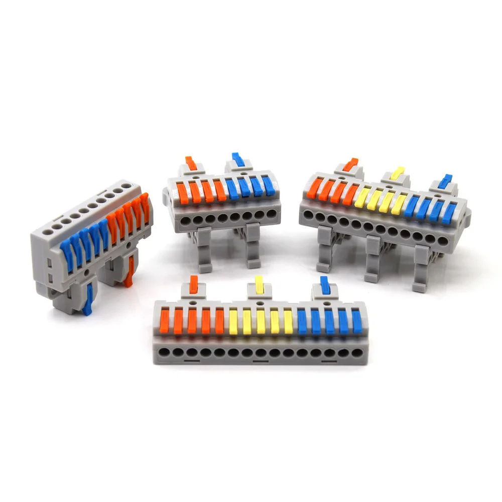 1PC Wire Connector Electric Universal Quick Conductor Splitter Push-in ...