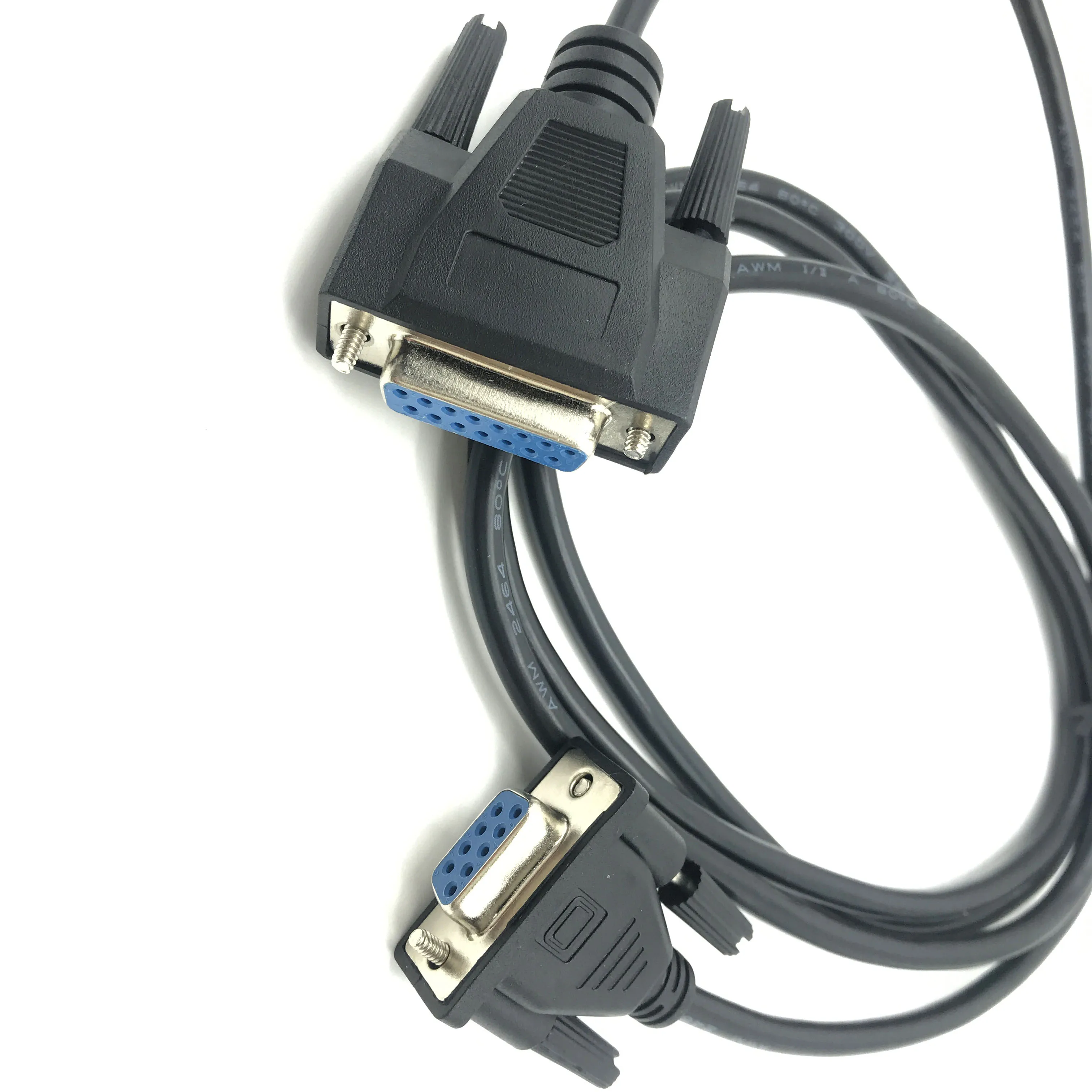 Professional-custom-made-DB9-hole-to-two-rows-of-DB15-DB15-to-DB9-9-pin ...