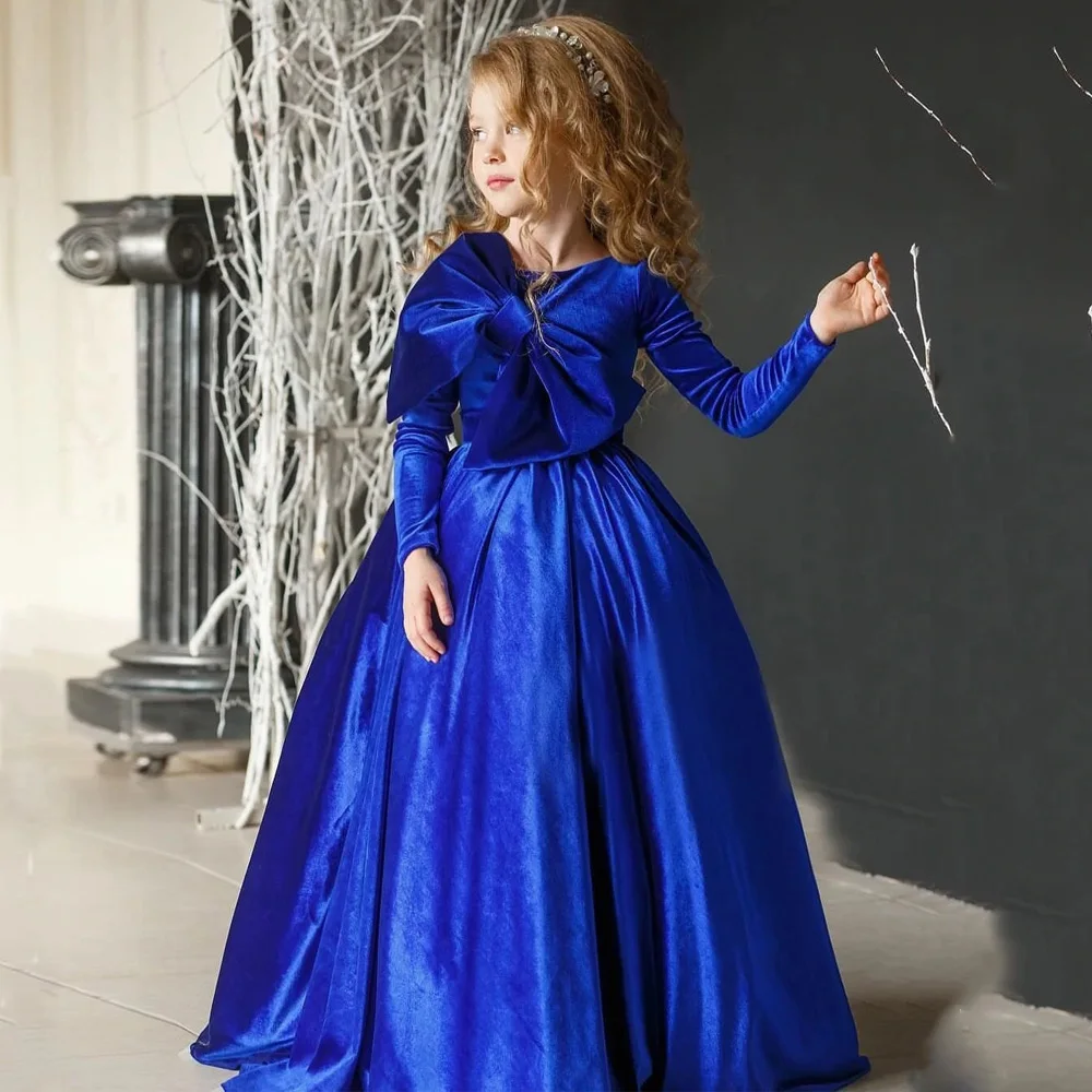 Royal Blue Dresses For Girls